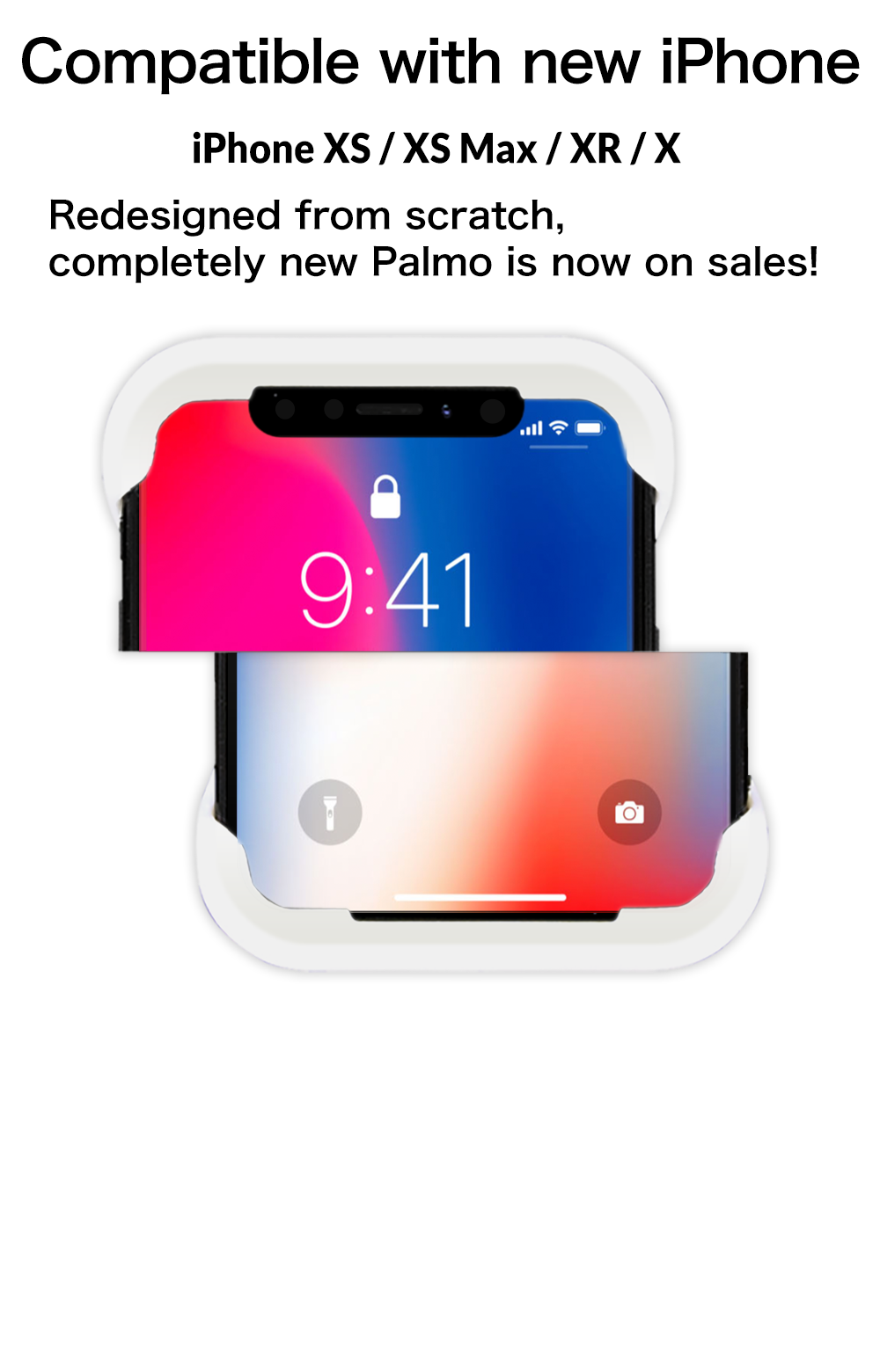 [Palmo] Impact resistant iPhone case with fall protection feature.